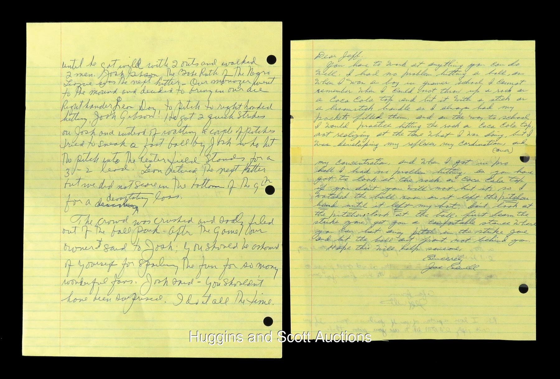 Huggins And Scott Auction Archive