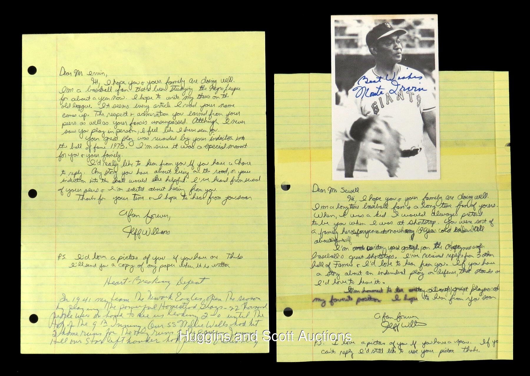 Huggins And Scott Auction Archive